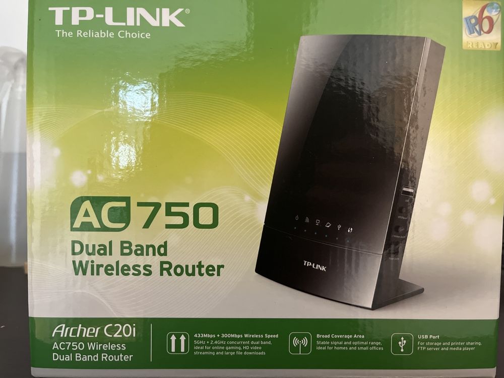 TP-Link Archer C20i Dual Band WLAN Router AC750 (Gebraucht) in ...