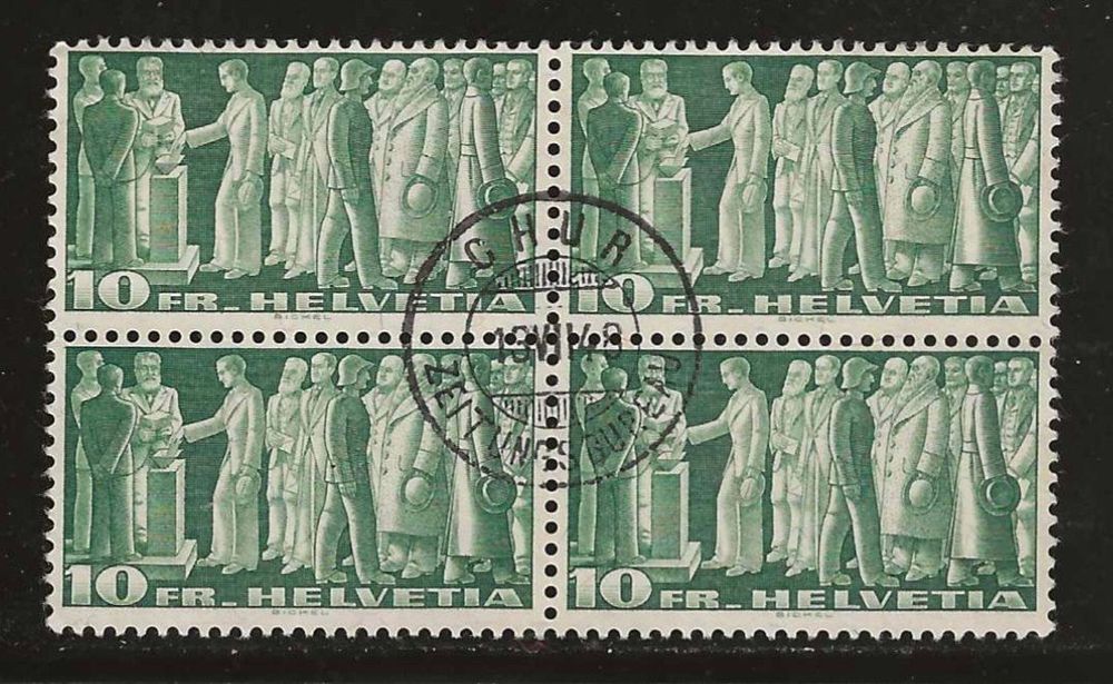 Viererblock Nr. 218w - Zweikreis Chur (Gebraucht) in Gümligen für CHF 4 – mit Lieferung auf ...