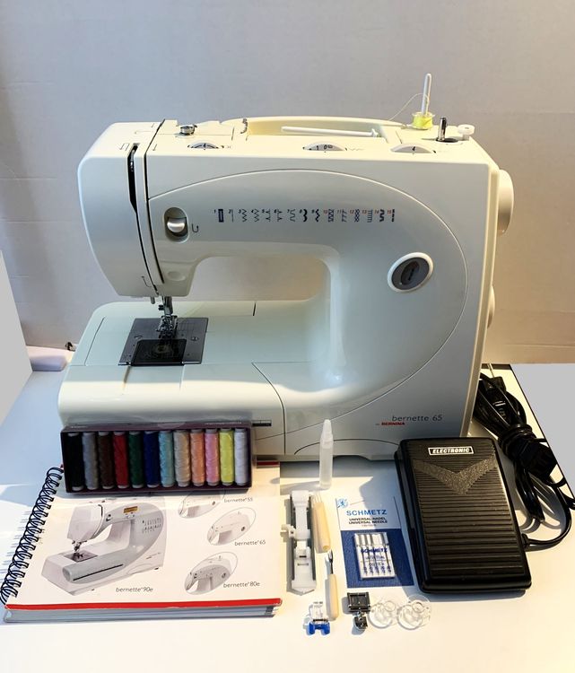 BERNINA BERNETTE 65 Nähmaschine FRISCH REVIDIERT (Gebraucht) in ...