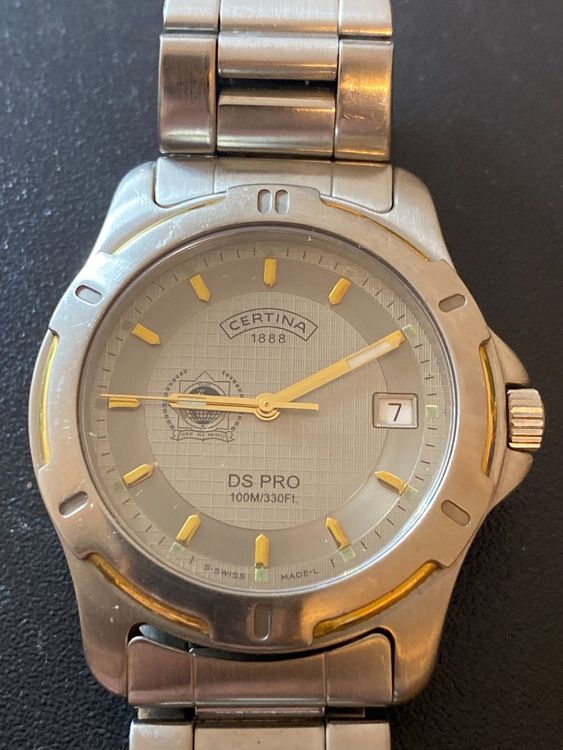 Certina DS Pro 38 mm Quarz (Gebraucht) in Pfeffingen für CHF 29 – mit Lieferung auf Ricardo kaufen