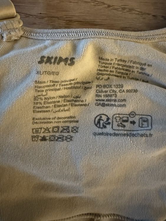 SKIMS Shapewear Set, Farbe Clay, Gr. XL - Neuwertig! (Neu (gemäss ...