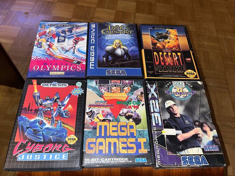 Sega Megadrive / Genesis Spiele Sammlung (Gebraucht) in Basel für CHF ...
