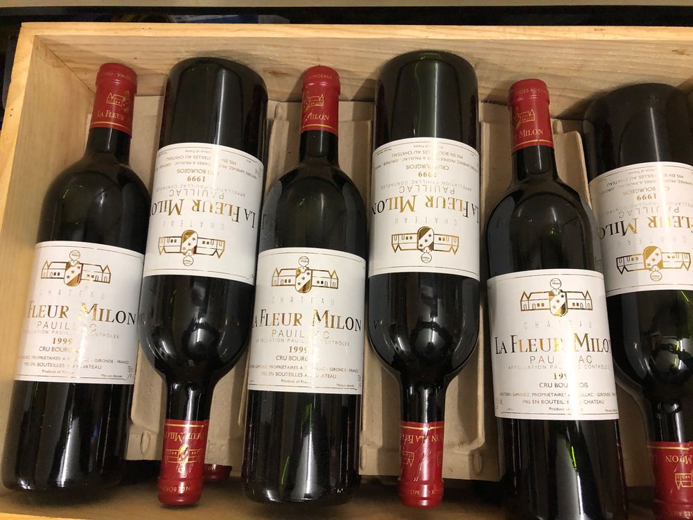 6 Fl. La Fleur Milon Philippe de Rothschild Pauillac 1999 (Neu und ...