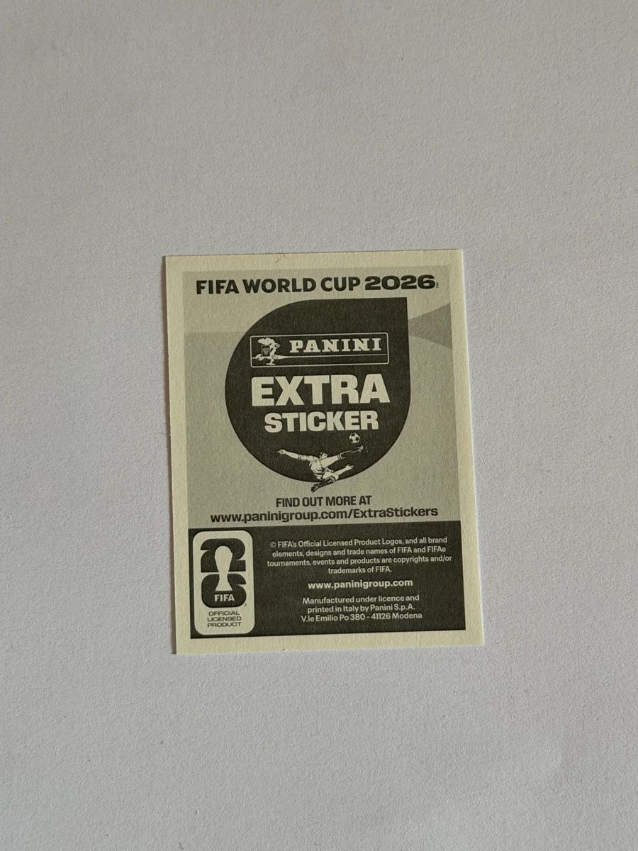 Panini WM 2026 - Messi Extra Sticker Lila (Neu und originalverpackt) in ...