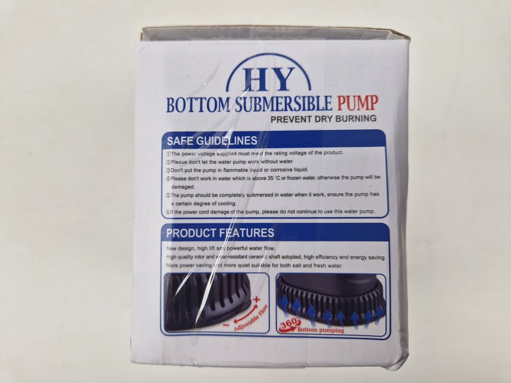 HY-800 DRY BURN Bottom Submersible Water Pump (Gebraucht) in Muhen für ...