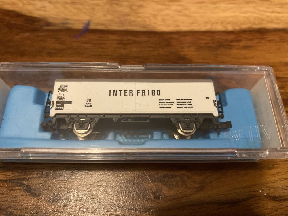 Minitrix N Interfrigo Kühlwagen DB, Top Zustand! (Gebraucht) in ...