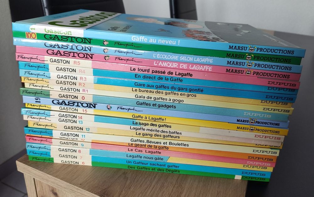 -20- BD Gaston Lagaffe + 1 Gastoon (D'occasion) à Villariaz pour CHF 95 ...