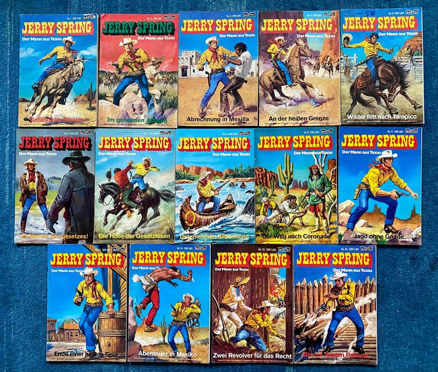 14 Western-Comics Jerry Spring | Kaufen auf Ricardo