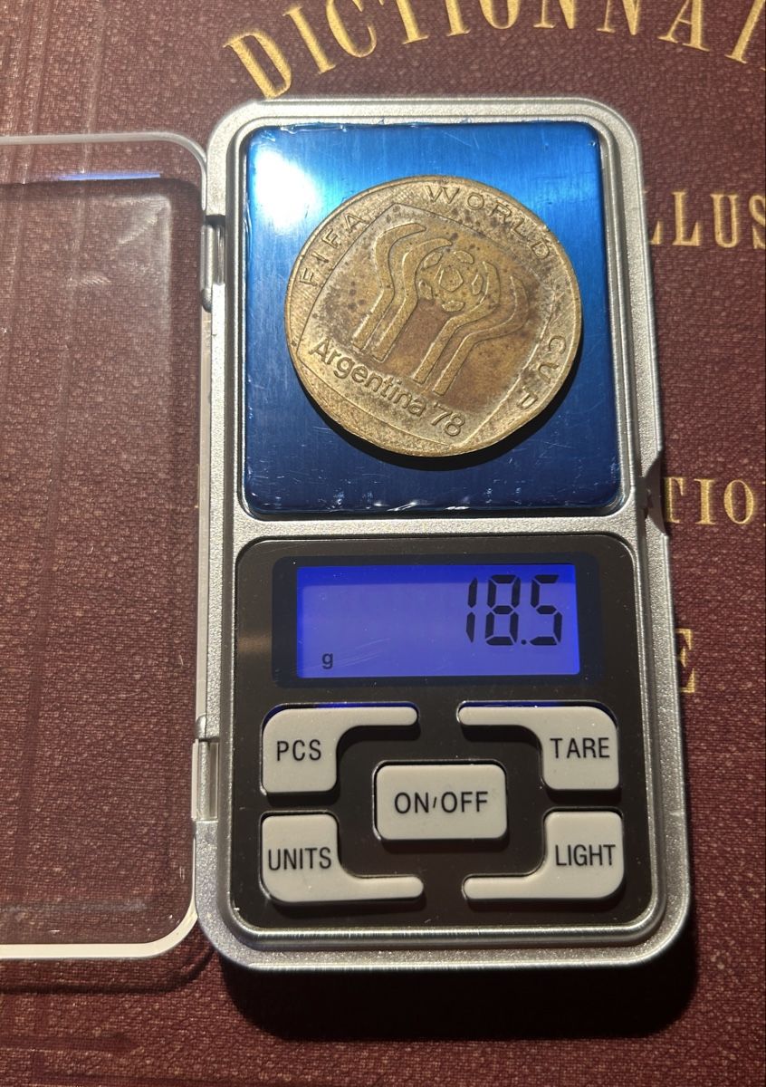 Médaille de football, Coupe du monde de la FIFA 1978 (D'occasion) à St ...