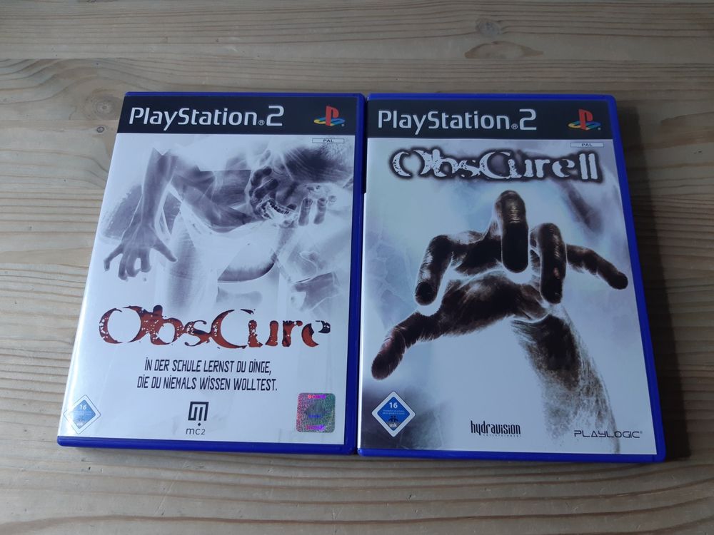 Obscure 1 + II 2 / 2 PS2 Survival Horror Games im Set (Gebraucht) in ...
