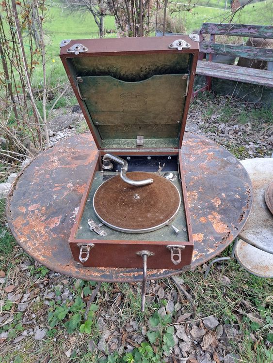 Micro Perophone Grammophon (Defekt) in Gasel für CHF 10 – mit Lieferung ...