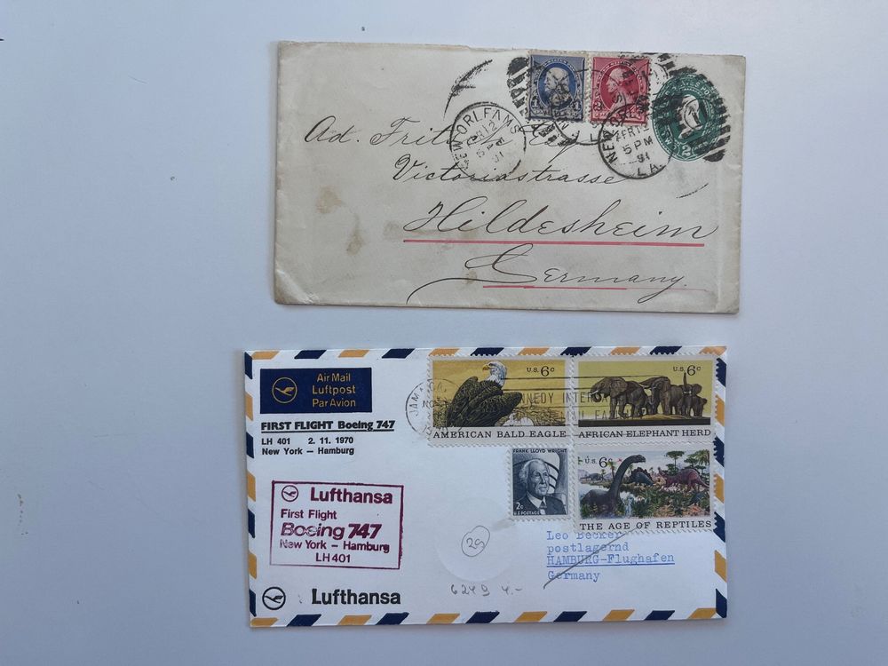 Ganzsachen USA (Gebraucht) in Adliswil für CHF 12 – mit Lieferung auf Ricardo kaufen