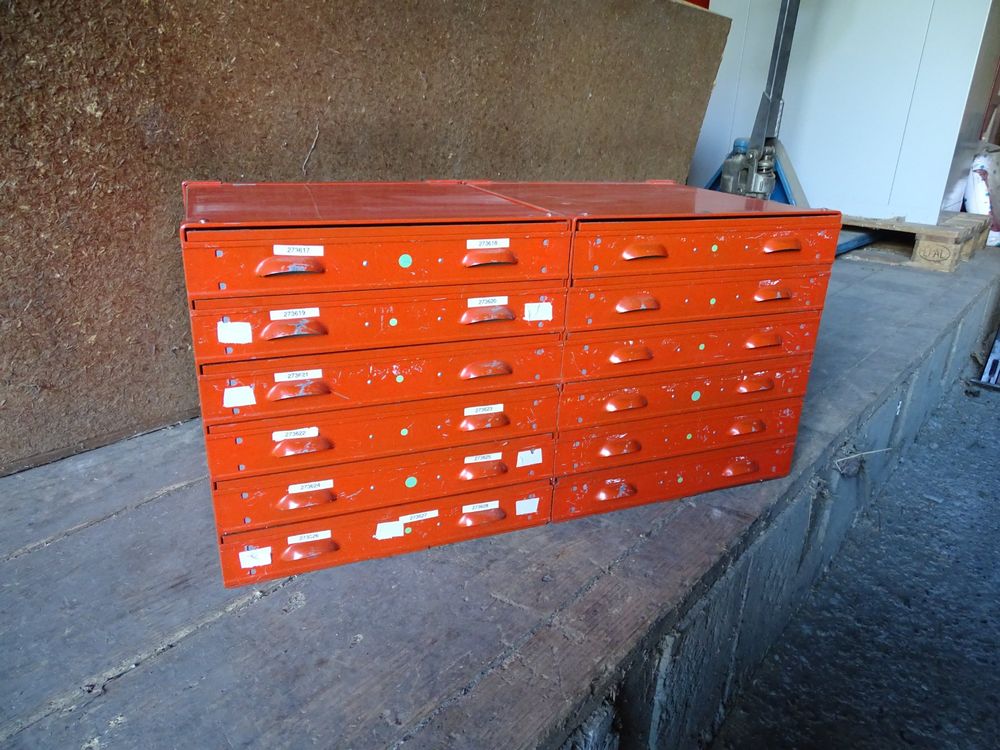 Schubladen Block Metall Schrauben Sortimo Schubladenstock (Gebraucht ...