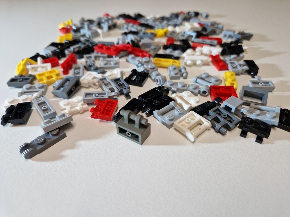 LEGO 158 Stk. Kleinteile Scharniere Laschen Verbinder Steine | Kaufen ...