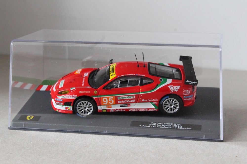 Ferrari F430 GT2 24 L.M. 2010 / J.Alesi G. Fisichella / 1:43 (Neu und ...