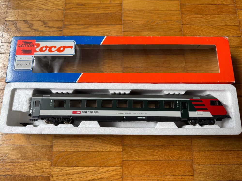 Roco 44892.2 SBB IC Steuerwagen DC (Gebraucht) in Zürich für CHF 85 – mit Lieferung auf Ricardo ...