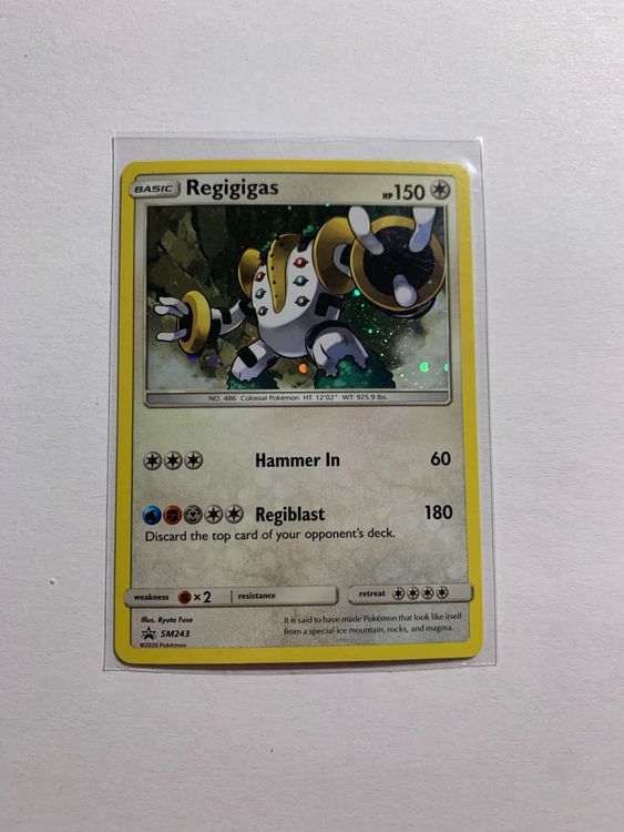 Pokemon card Regigigas SM243 | Kaufen auf Ricardo
