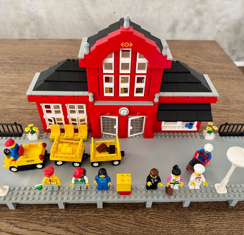 Lego 2150 Train Station und 4539 Manual Level Crossing (Gebraucht) in ...