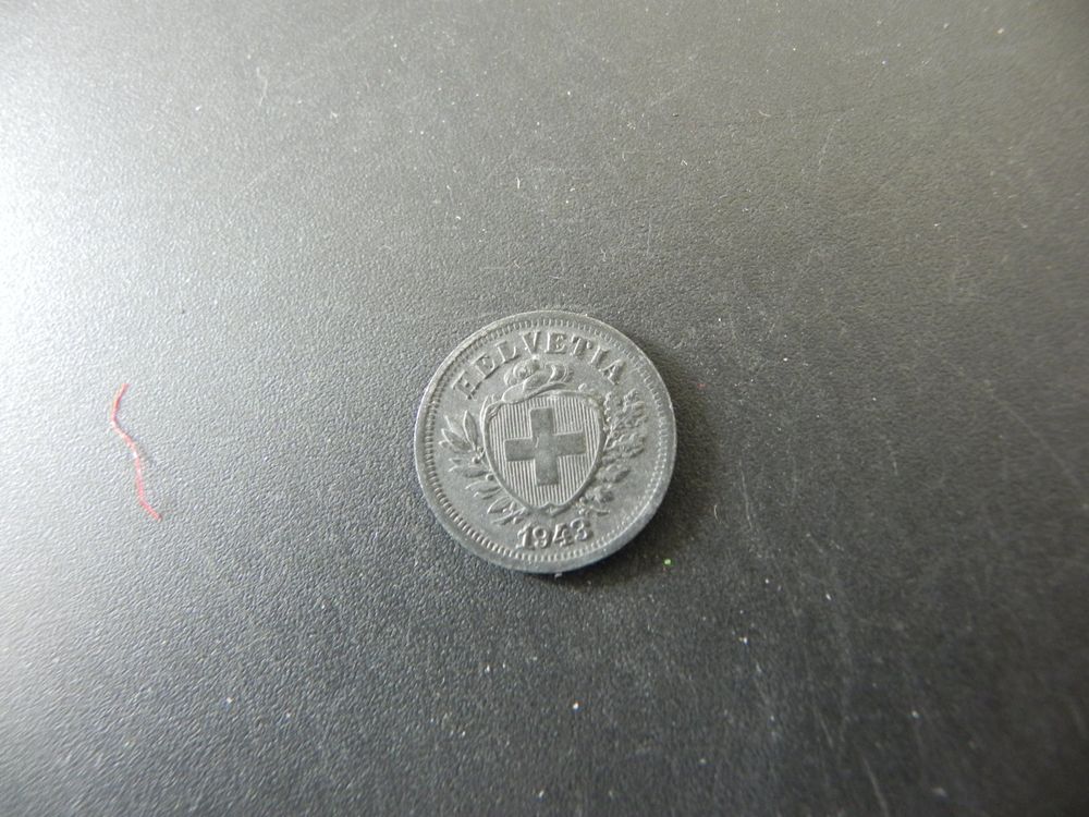 Schweiz 1 Rappen 1943 (Gebraucht) in Biel/Bienne für CHF 0.5 – mit Lieferung auf Ricardo kaufen