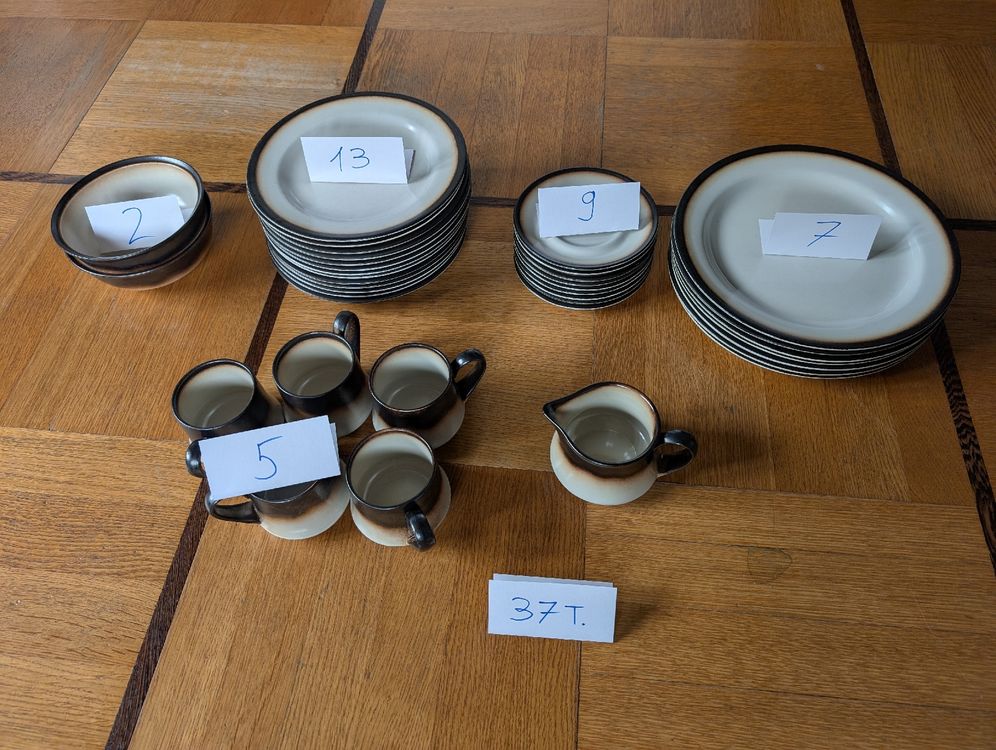 Schönes Mancioli Porzellan Set 37 Teilig. (Gebraucht) in Niedergösgen ...