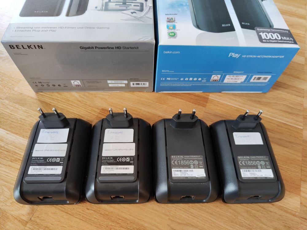 Belkin Giganit Powerline 2x 2er Set (Gebraucht) in Neftenbach für CHF ...