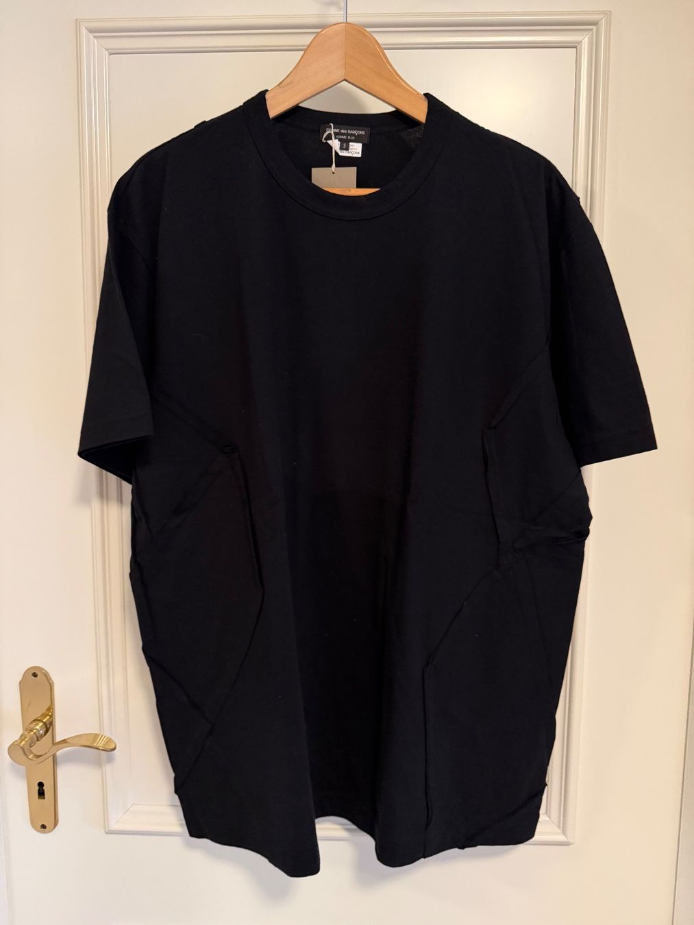 COMME DES GARCONS HOMME PLUS Edged Panel Stitch Tee NEW (Neu und ...