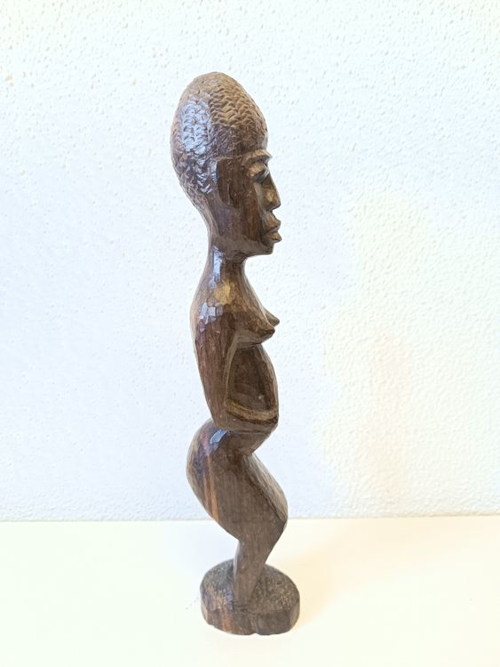 Afrikanische Kunst Figur aus Holz ein Original | Kaufen auf Ricardo