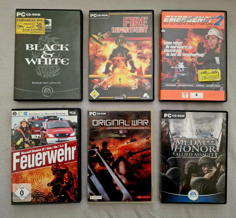 Game pc disc 10 stk (Gebraucht) in wetzikon für CHF 10 – mit Lieferung ...