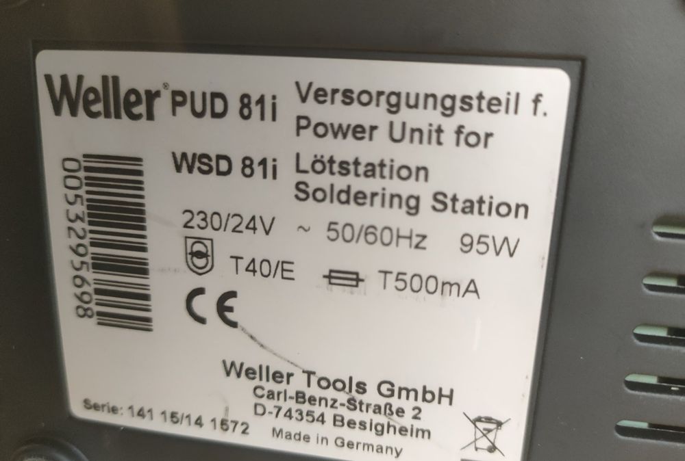 Weller Lötstation WD 2M multifunction (Gebraucht) in Greifensee für CHF ...