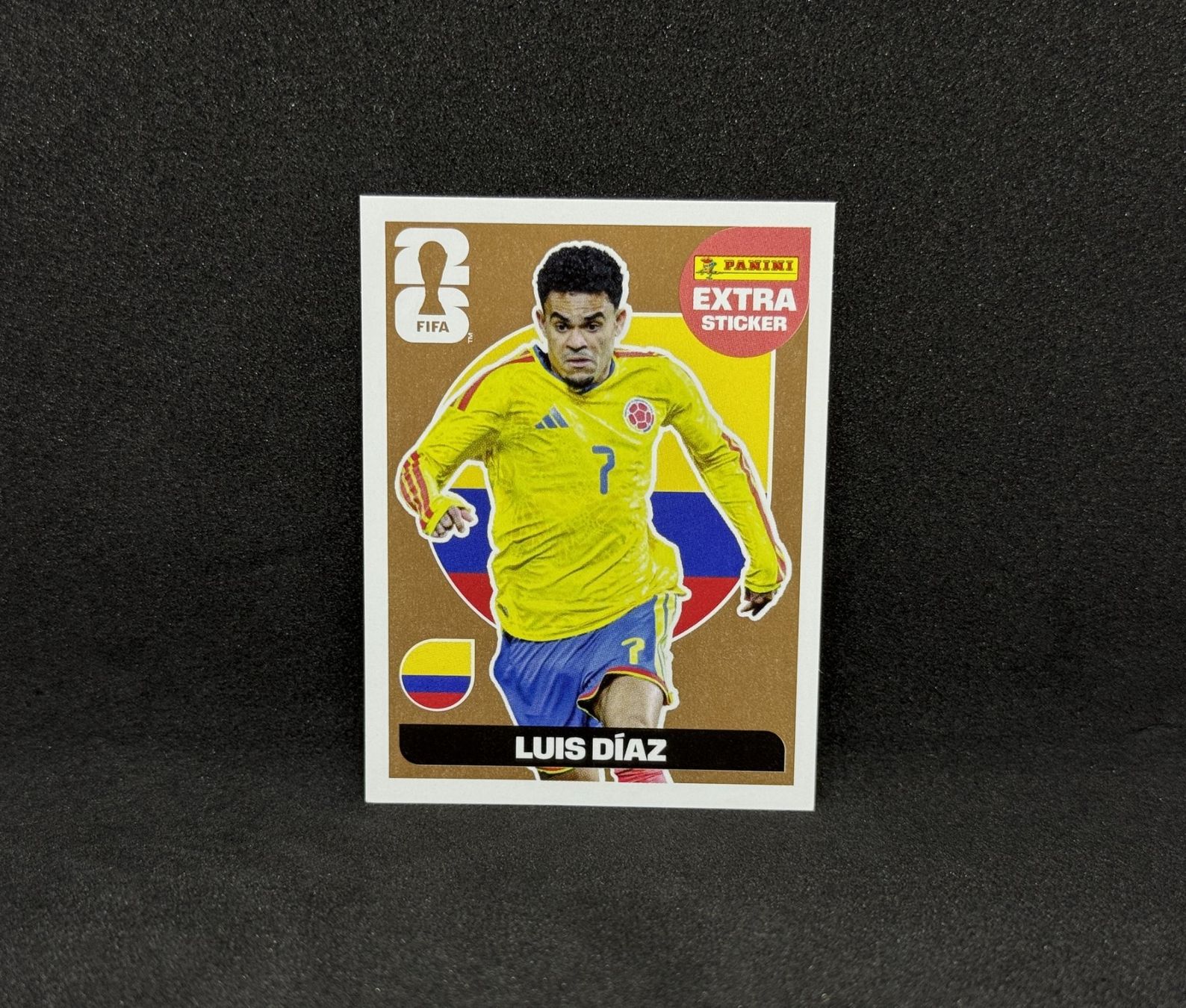Luis Diaz Panini 2026 Extra Sticker Bronze RARE WM (Neu (gemäss ...