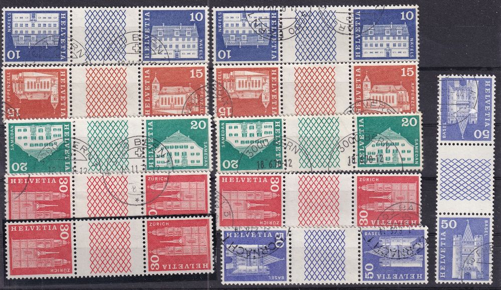 Kehrdrucke mit 7 waagrechten Kreuzlinien | Kaufen auf Ricardo