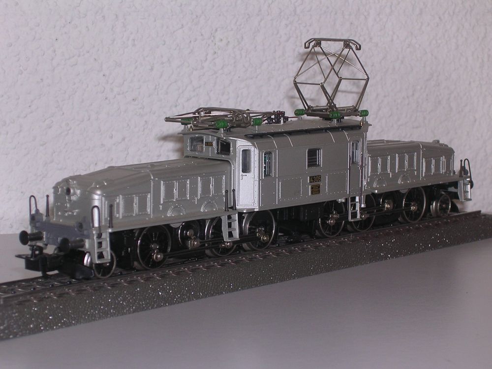 Märklin 3556 Ce 6/8 III SBB E-Lok silber "Techno" H0 (Neu (gemäss ...