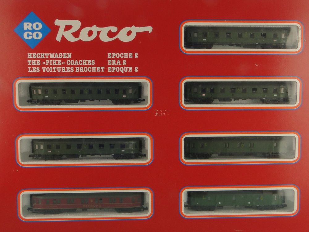 Roco 02062S Spur N Hechtwagen DRG 8-tlg Set (D'occasion) à Bülach pour ...