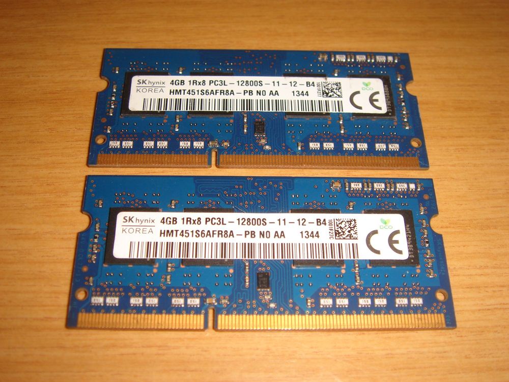 Aktion! 2 stück 4gb ddr3 PC3L RAM für Laptop. | Kaufen auf Ricardo