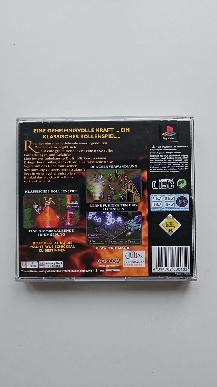 PS1 J RPG Set: 3 Games, Ehrgeiz (Final Fantasy), Breath of F (Gebraucht ...