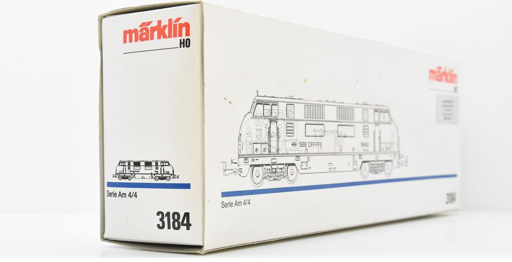 Märklin 3184 Diesellok Am 4/4 SBB H0 WS Analog mit OVP (Neu (gemäss ...