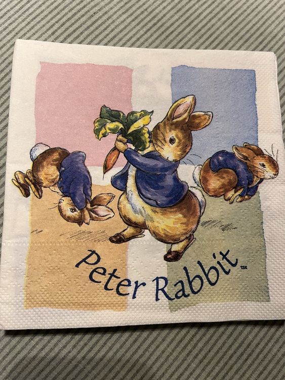 Peter Rabbit - Peter Hase Servietten 10 Stk. | Kaufen auf Ricardo