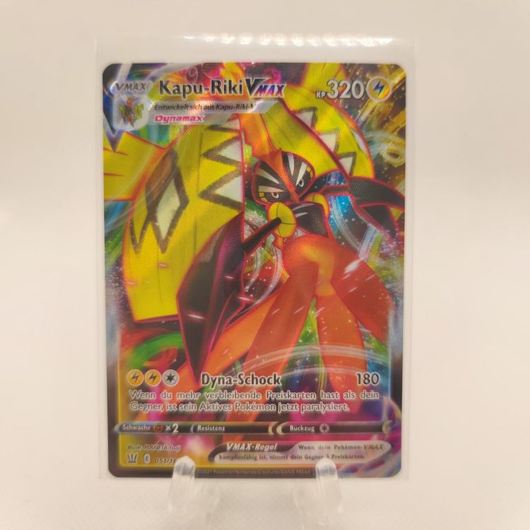 POKEMON - KAPU-RIKI VMAX - BATTLE STYLES - 51/163 - DE | Kaufen auf Ricardo