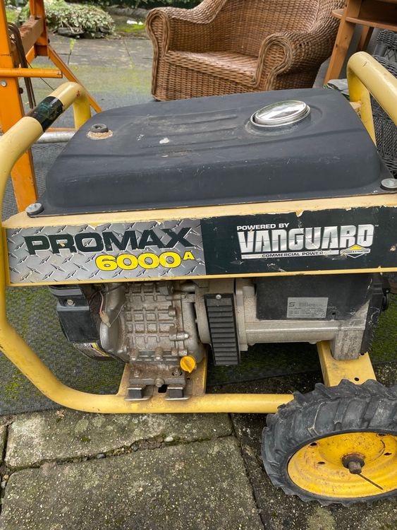 Stromgenerator Promax 6000A (Gebraucht) in Kollbrunn für CHF 180 – nur ...