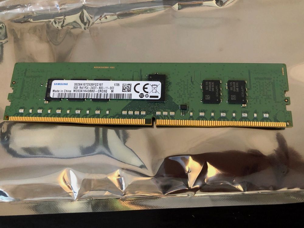 Samsung 8 GB 1Rx8 PC4-2400T RD0-11-DC0 (Gebraucht) in St. Margarethen ...