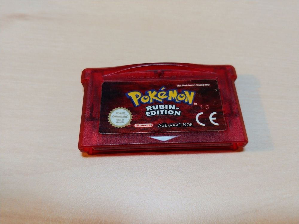 GameBoy Advance Pokémon Rubin Edition (Gebraucht) in für CHF 31 – mit ...