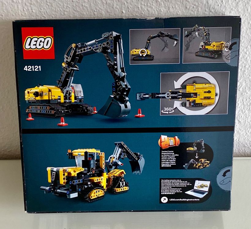 LEGO Technic: Hydraulikbagger (42121) OVP & EOL (Neu und ...