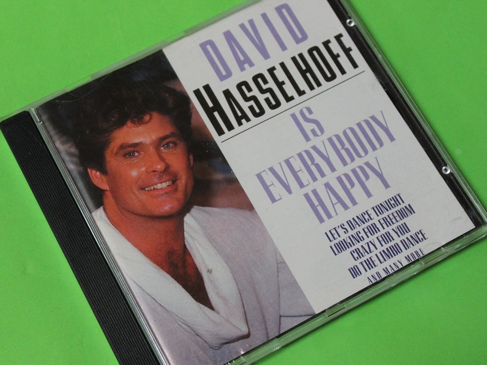 David Hasselhoff - Is everybody happy (Best of) CD Guter Zus (Gebraucht ...