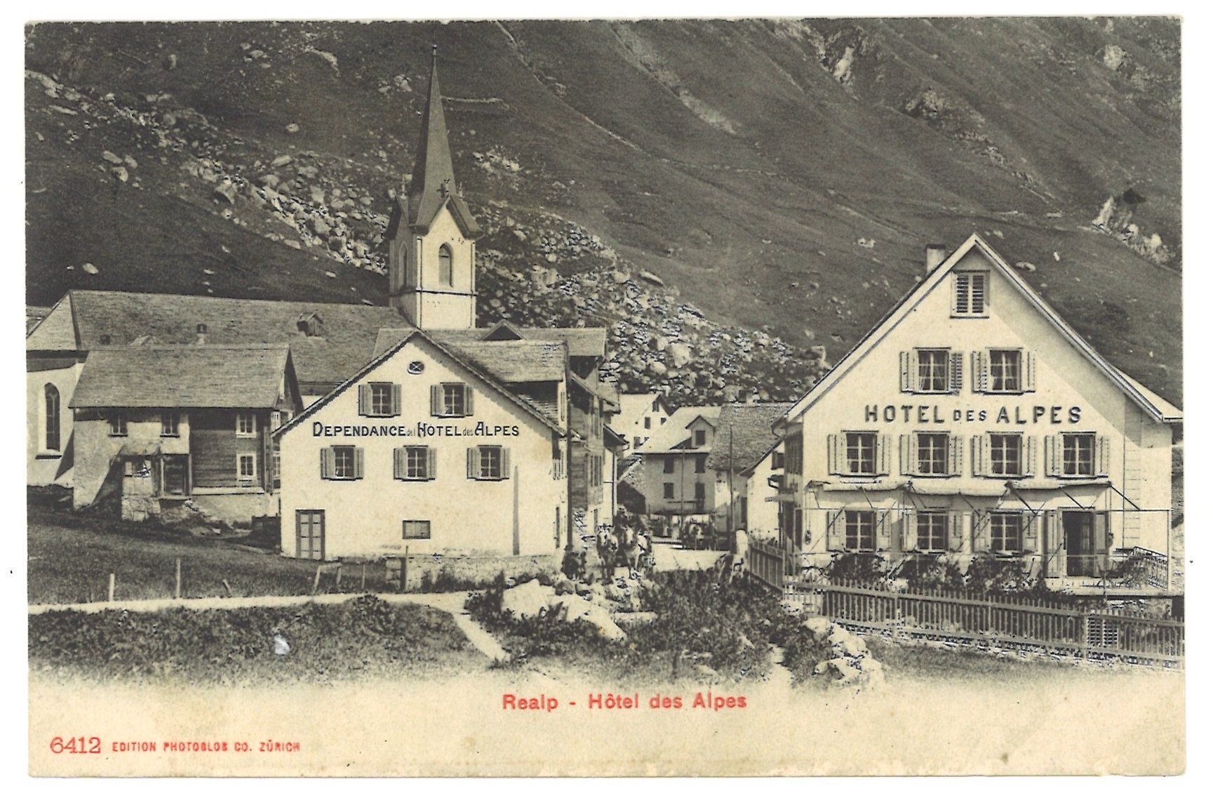 REALP UR 1908 Hotel des Alpes (Gebraucht) in Rothrist für CHF 23 – mit ...