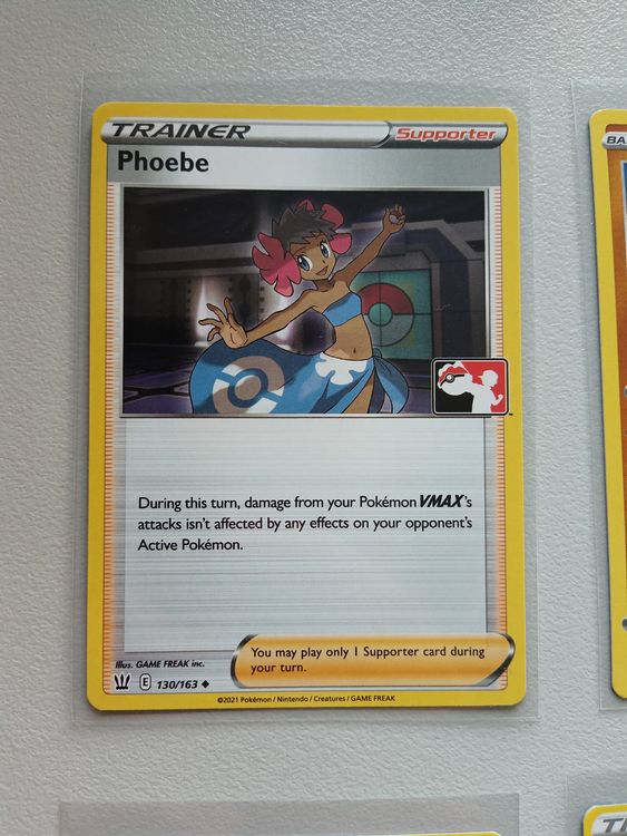 Phoebe - Pokemon TCG Prize Pack Stamp Stempel | Kaufen auf Ricardo