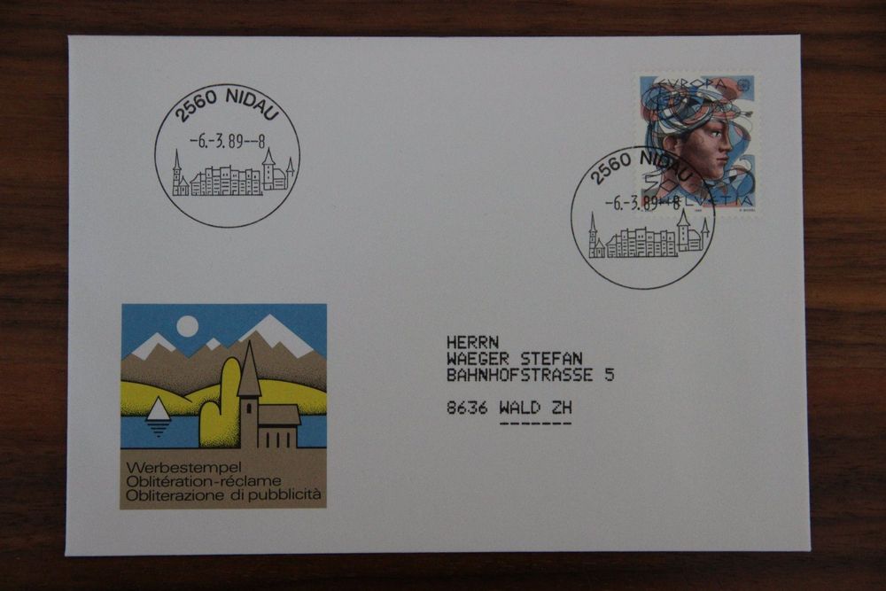 Schweiz 1989 - 2560 Nidau (Neu (gemäss Beschreibung)) in Jona für CHF 0.5 – mit Lieferung auf ...
