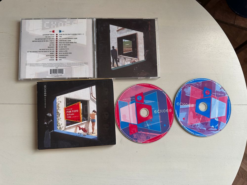 PINK FLOYD tolle Echoes 2 CD live Kult Top original Karton (Gebraucht ...