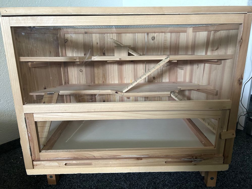 Verwunderlich Hamsterkfig Aus Holz Bilder