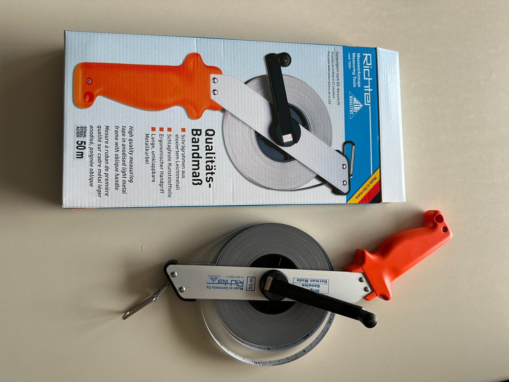Massband, Messband, 50m | Kaufen auf Ricardo