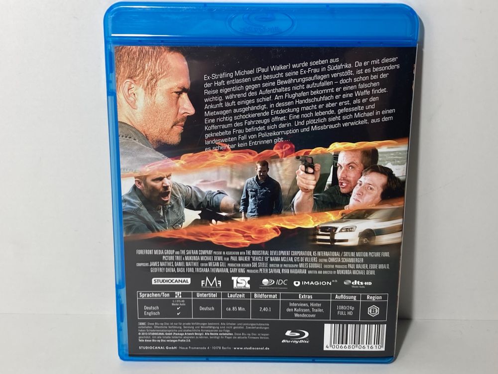 Vehicle 19 Blu Ray (Gebraucht) in Wilderswil für CHF 4.9 – mit Lieferung auf Ricardo kaufen